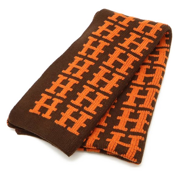Hermes | Accessories | Hermes Hermes Scarf Stole Large Size H Pattern ...